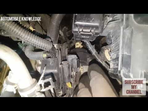 2003 - 2011 Honda Accord automatic transmission filter location