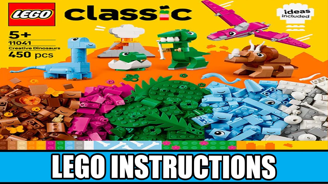 LEGO Instructions - Classic - 11041 - Creative Dinosaurs - Creative