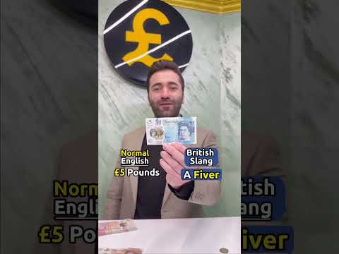 British Money Slang #learnenglish #speakenglish #vocabulary #pronunciation #ุงูุงูุฌููุฒูุฉ #money