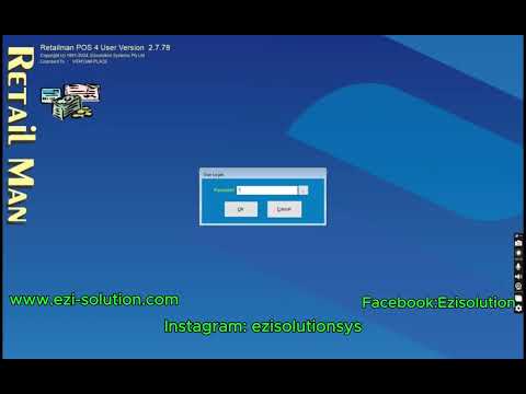 How to Resolve Retailman Point of Sales Screen Page when is not Opening, or Not Fitting The Screen.