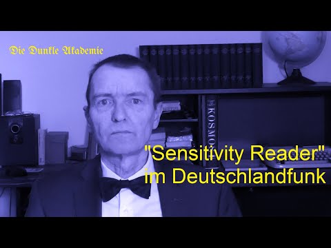 "Sensitivity Reader" im Deutschlandfunk