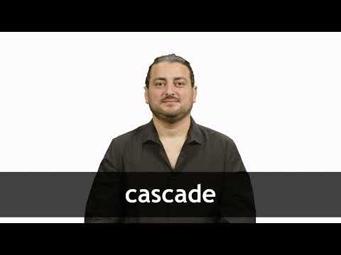 English Translation of “CASCADE” | Collins French-English Dictionary