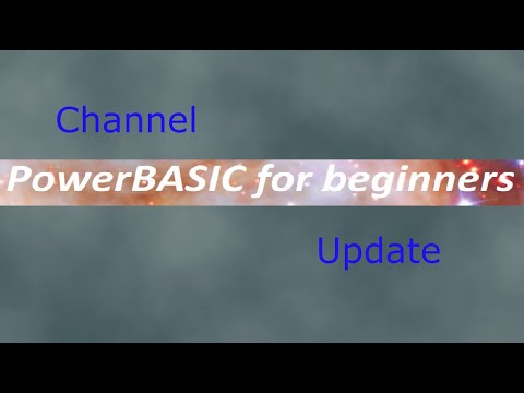 PowerBasic Channel update - Closed Caption Subtitles