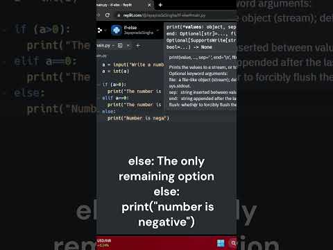 If/else/elif explained in python.