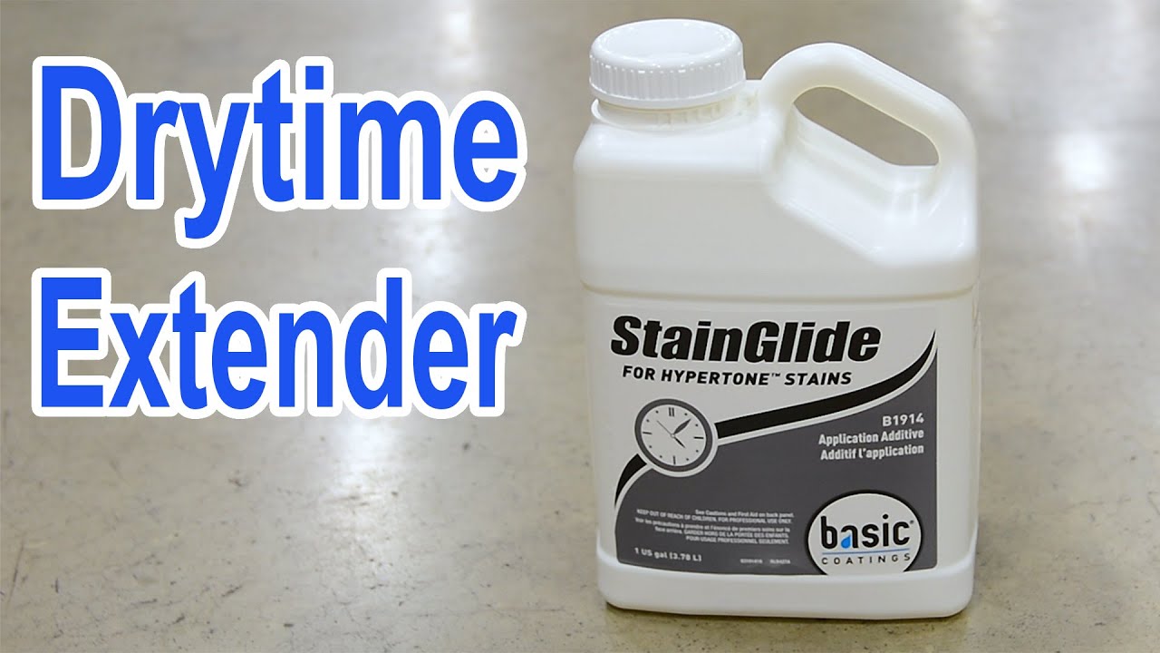 Basic Coatings StainGlide Drytime Extension for Hardwood Floor Finishing | City Floor Supply