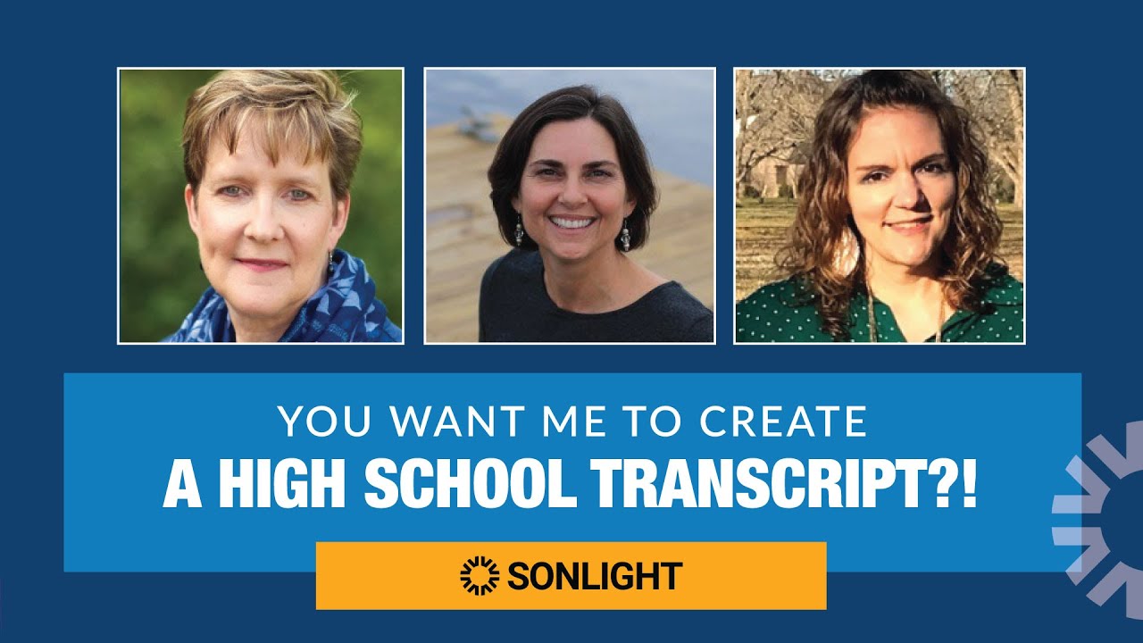 You Want ME to Create a Transcript?!?