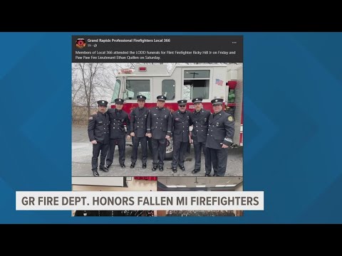 Grand Rapids Fire Department honors fallen firefighters