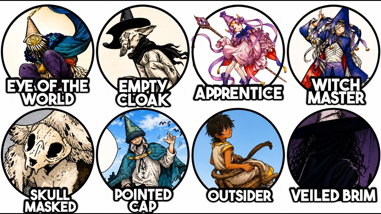 Every BRIMMED CAP Witch in Witch Hat Atelier Explained in 23 Minutes!