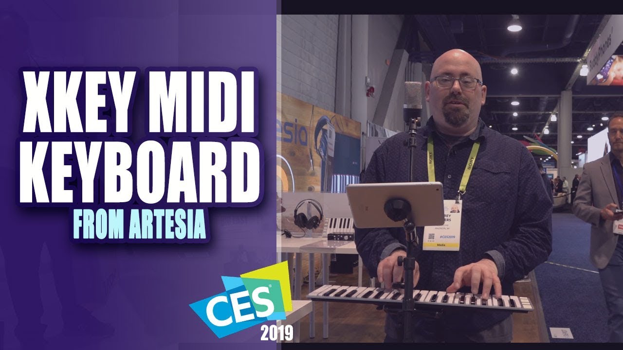 Artesia xKey Portable MIDI Keyboard