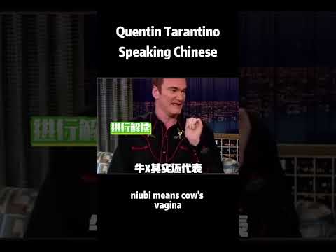 Quentin Tarantino's Unexpected Dive into Chinese Slang: Niubu & Shabe Explored!