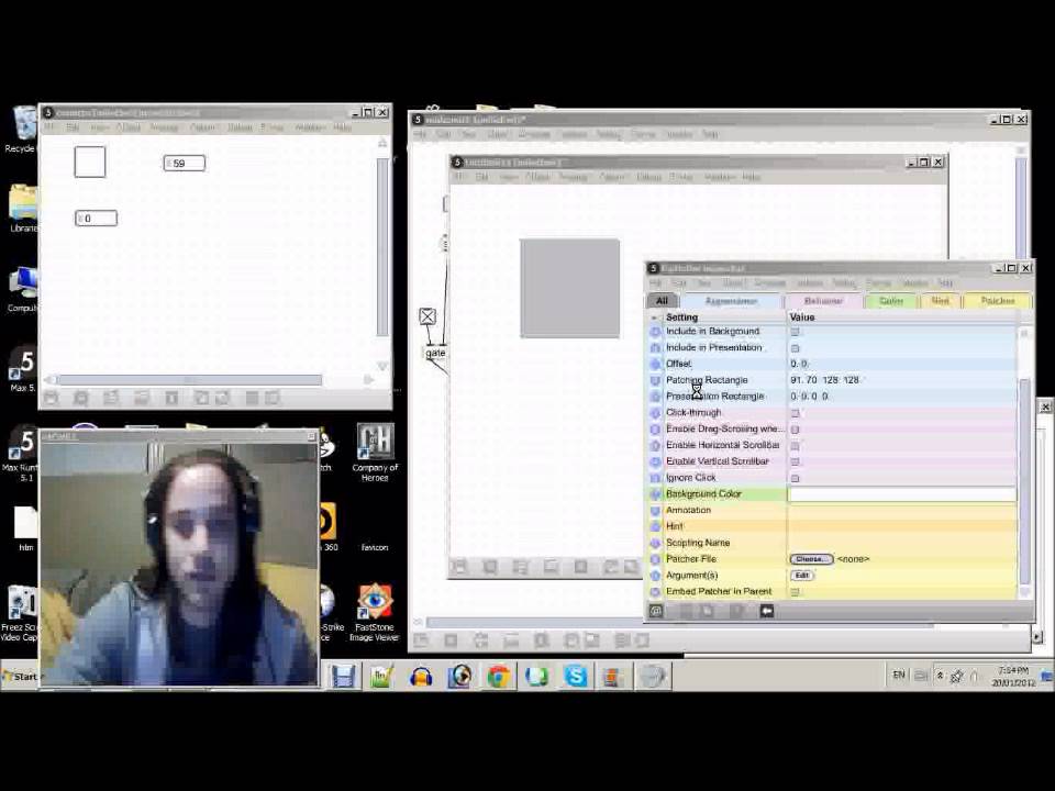 Drum Machine Tutorial - MAX MSP  -  Part 2