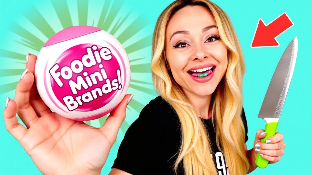 I made Mini Cakes of Mini Brands! (Hyperrealistic cakes)