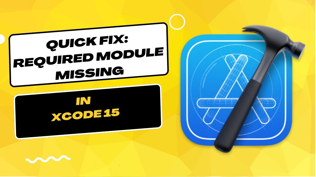 Fix Issue Missing Required Module in Xcode 15 | Missing Required Module FirebaseDatabaseInternal