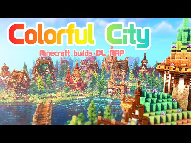 🌈Colorful City🌈 Minecraft Map