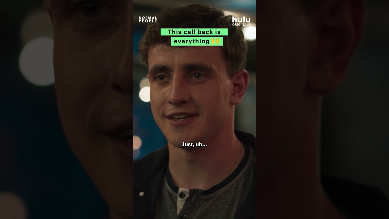 Connell & Marianne's Friends | Normal People | Hulu #shorts