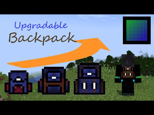 Upgradable Backpack Minecraft Data Pack