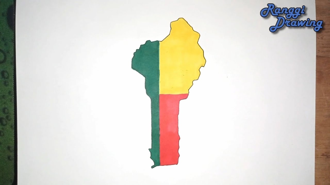 How to Draw Map of Benin