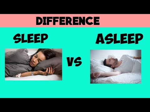 Sleep Vs Asleep | Difference between Sleep and Asleep | Spoken English In Tamil|Speak through Tamil