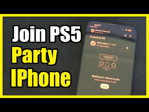 How to Join a PS5 Voice Chat from your IPhone with Playstation APP (Easy Tutorial)