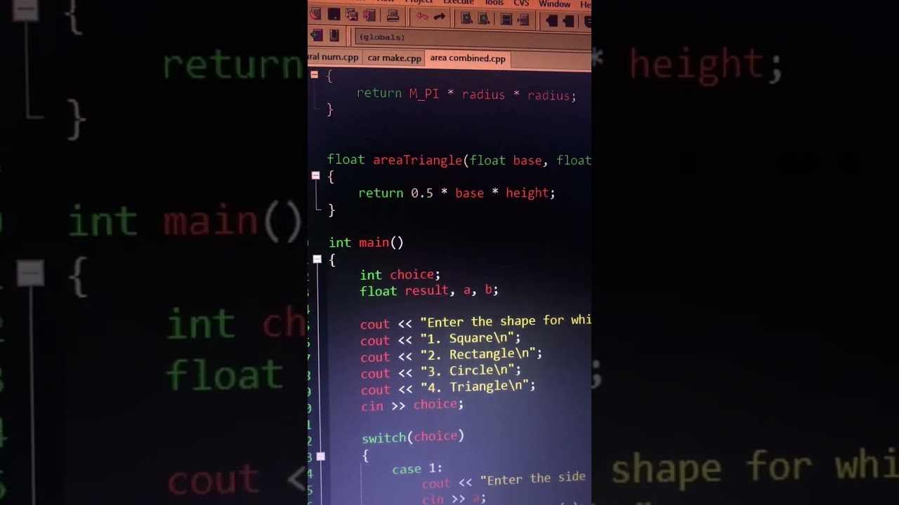 area with float c++ #coders #codemasters #codinglife #codingninja #codelife #coding #code #cpp