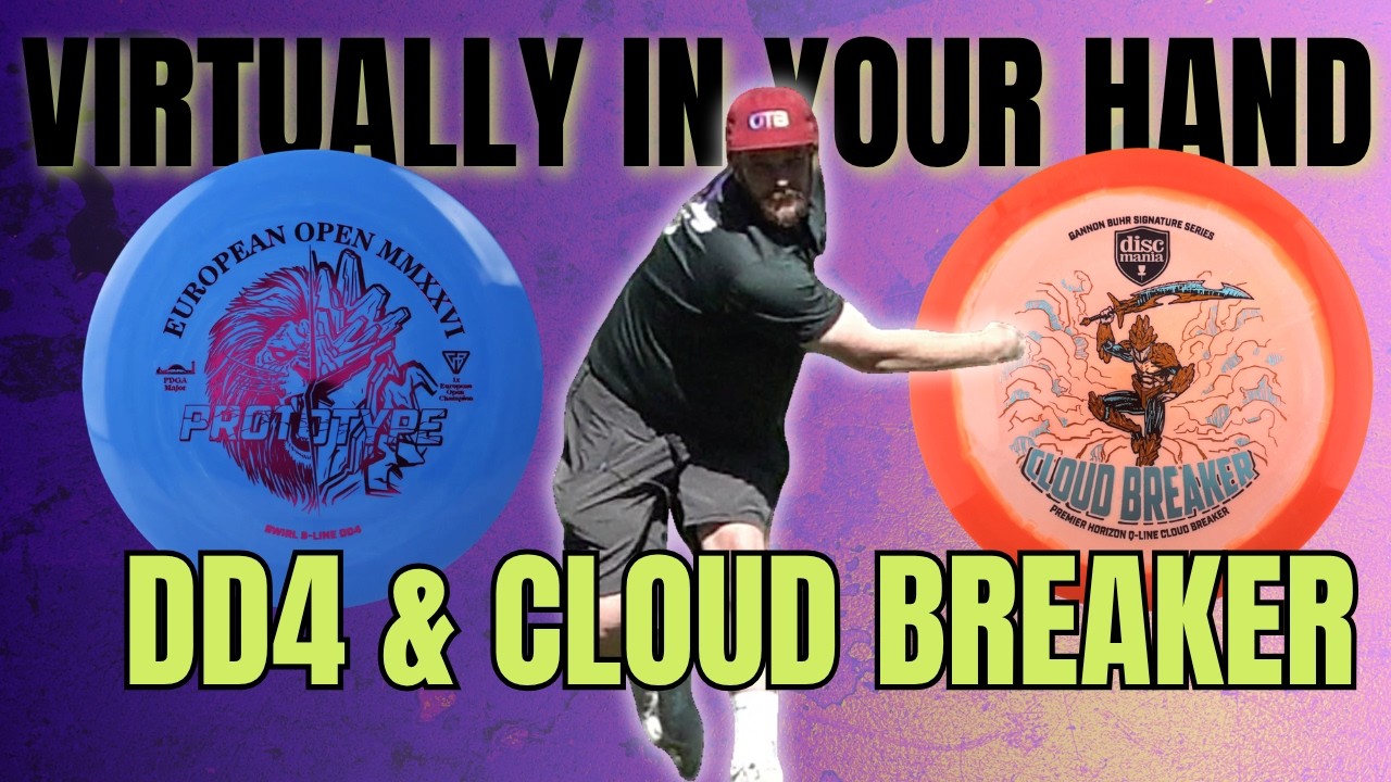 THESE DISCS BOMB!! | Discmania DD4 & Cloud Breaker Test Flight | Virtually In Your Hand