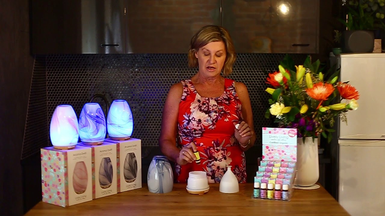 Lively Living - Aroma-Swirl Ultrasonic Diffuser