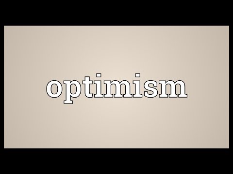 Optimism Meaning