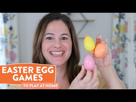 3 Easter Activities For Kids // educational games to play with Easter eggs!