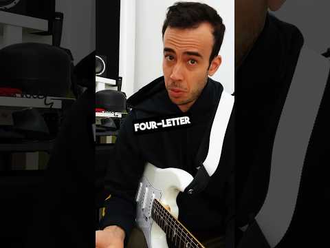 Four letter words are easy #musicproduction #guitarist #arpeggio #torubeat #musicproducers