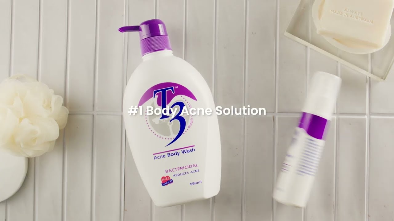 Got Body Acne? Let's T3 It!