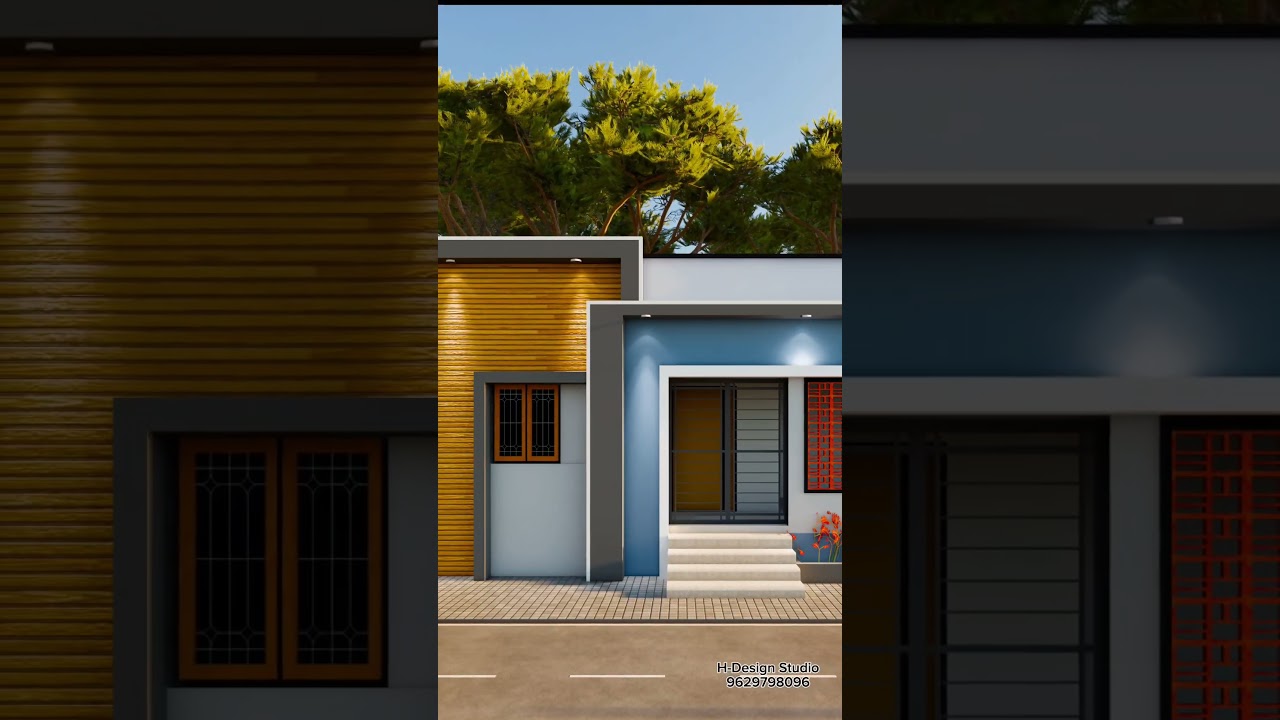 🏠 simple Ground Elevation Design 🏡#home #housedesign #interiordesign #house