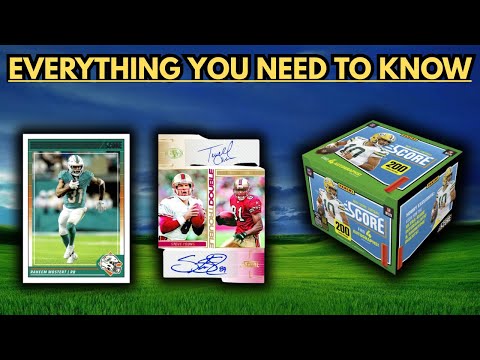 NEW! 2025 Panini Score Football Checklist Review!