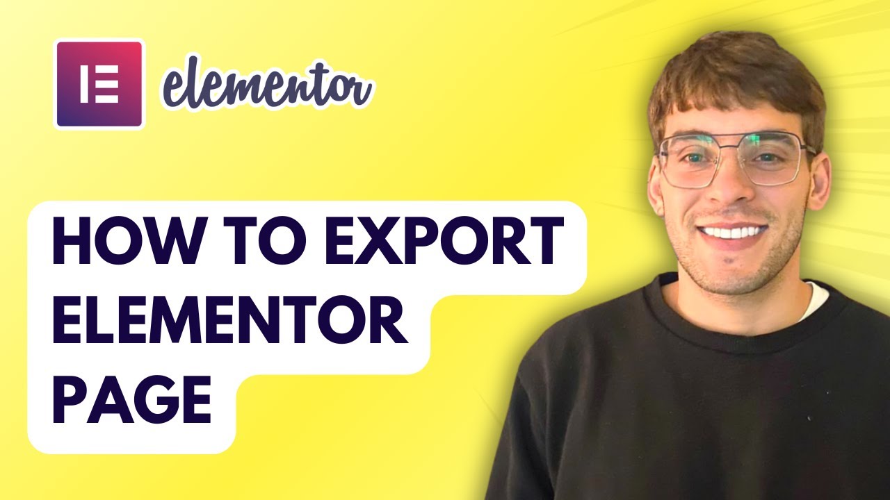 How to Export Elementor Page [2026 Full Guide]