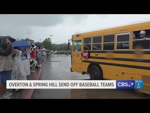 Overton and Spring Hill send off baseball teams to state championship