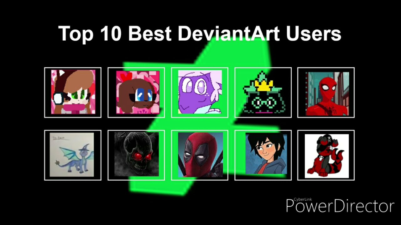 top 10 best deviantart users
