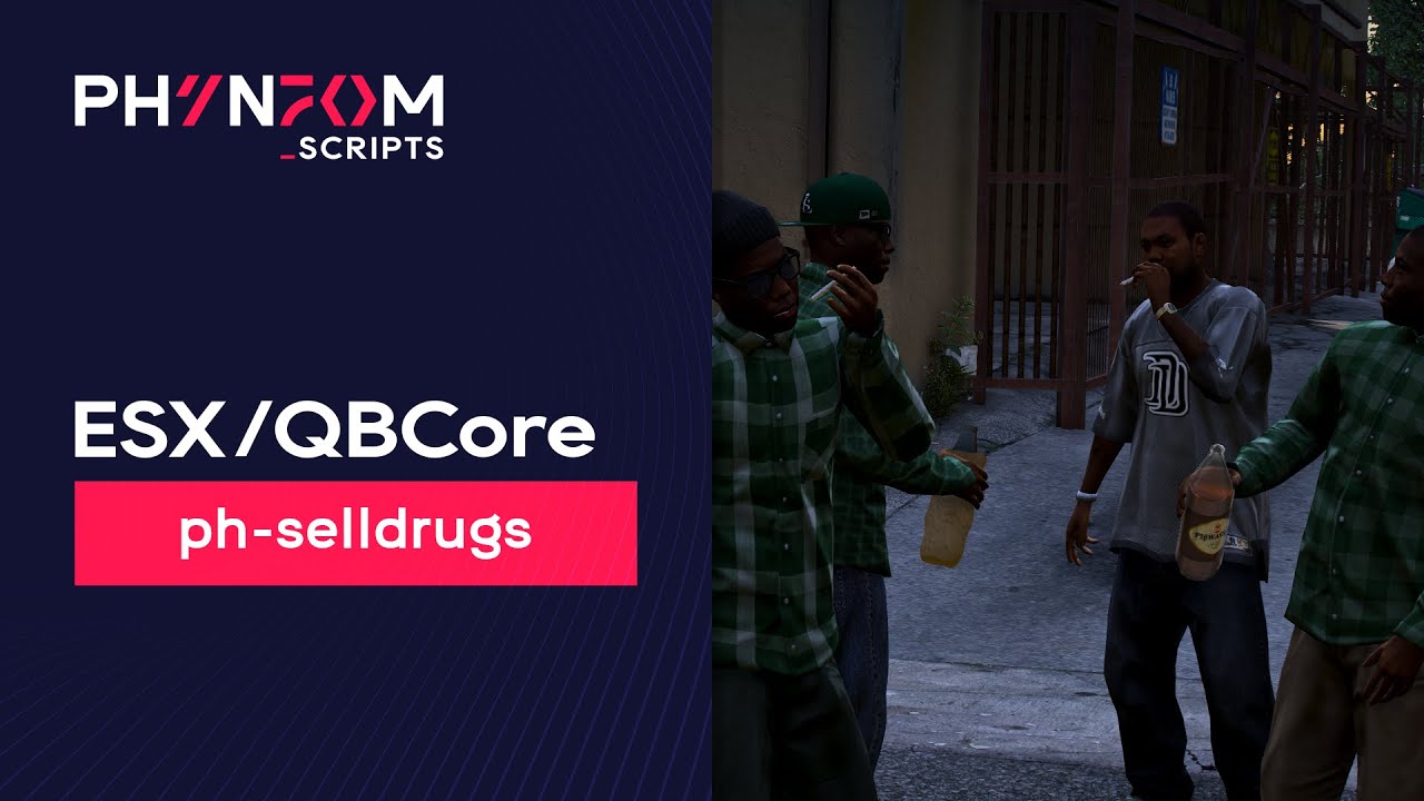Fivem Script Sell Drugs Youtube Create A Fivem Qbcore Server With