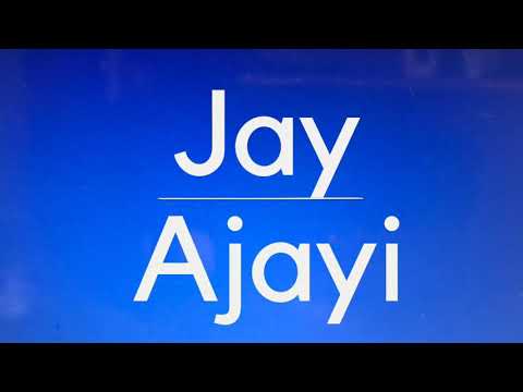 How to pronounce Jay Ajayi