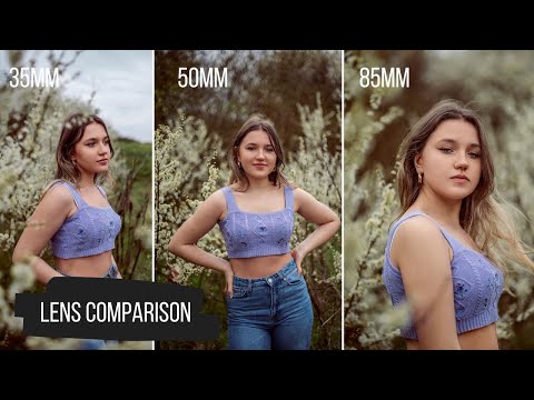 LENS COMPARISON: 35mm vs 50mm vs 85mm