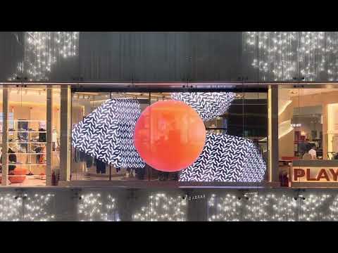 P3.9 LED holographic transparent screen