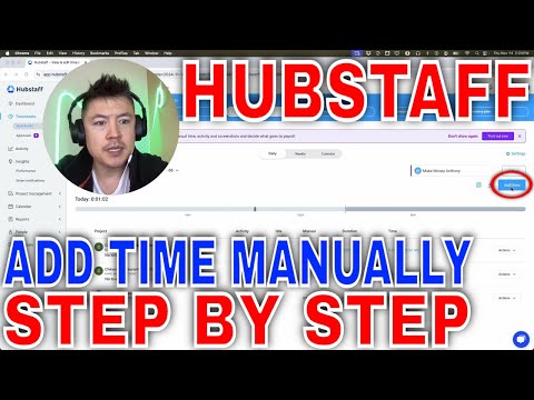 ✅ How To Manually Add Time Tracking In HubStaff 🔴