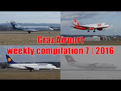 Weekly compilation from Graz Airport | week number 7