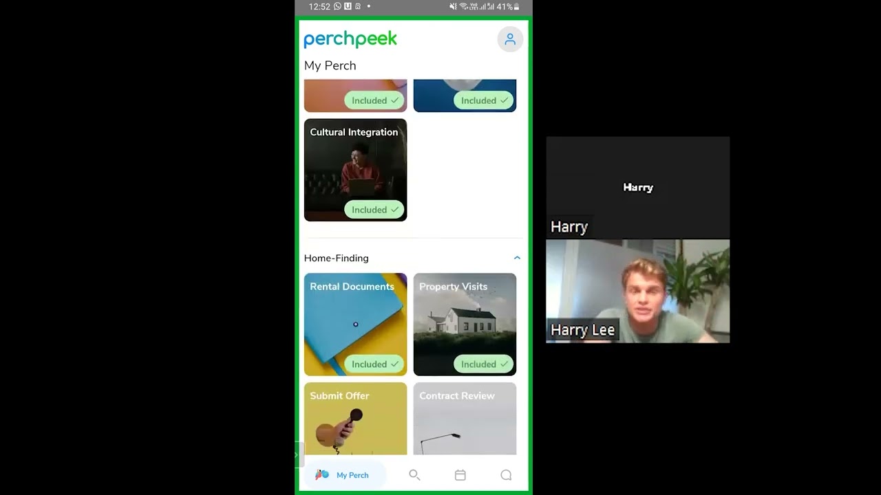 PerchPeek Employee Relocation Service - Pioneer Package Introduction & Relocation App Tour
