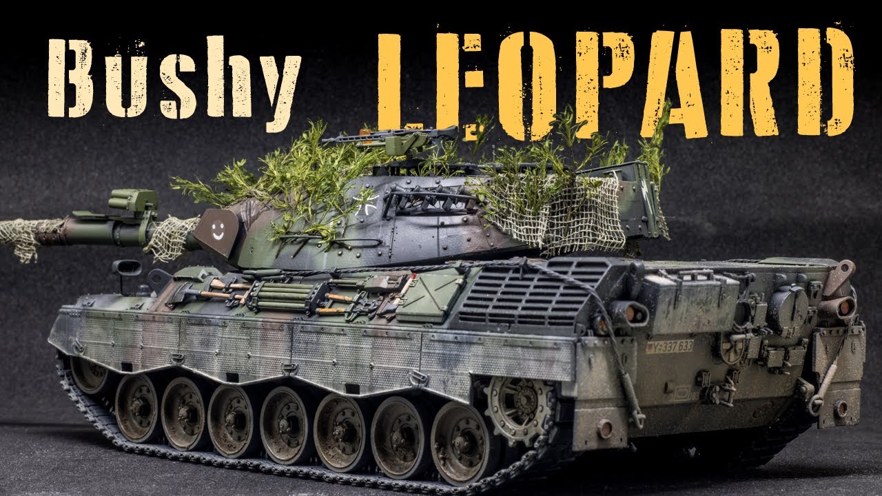 Let's Build a Bushy Leopard! (Meng Leopard 1A5, 1/35)