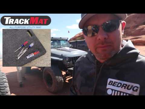 BedRug TrackMat on the Trail
