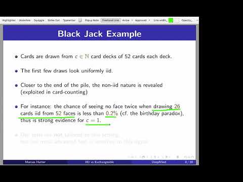 Marcus Hutter - Testing Independence of Exchangeable Random Variables