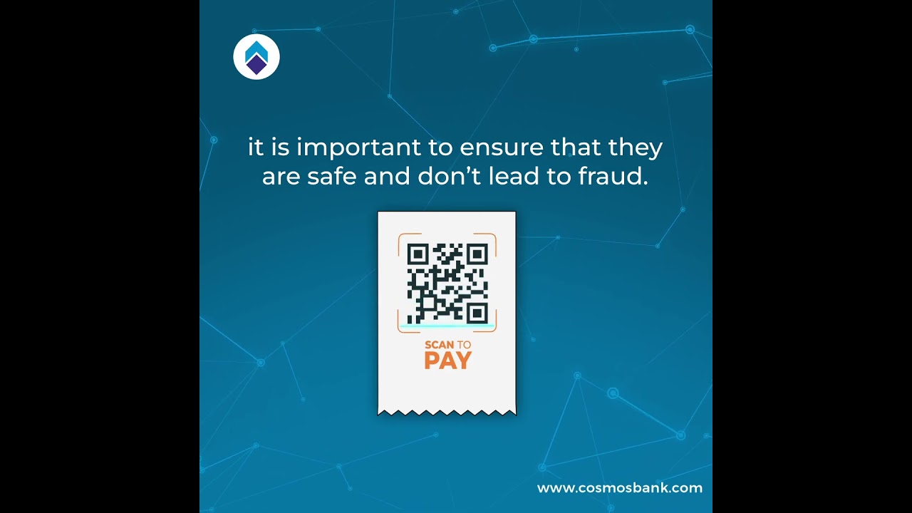 Verify QR Codes before scanning to avoid any mishaps.
