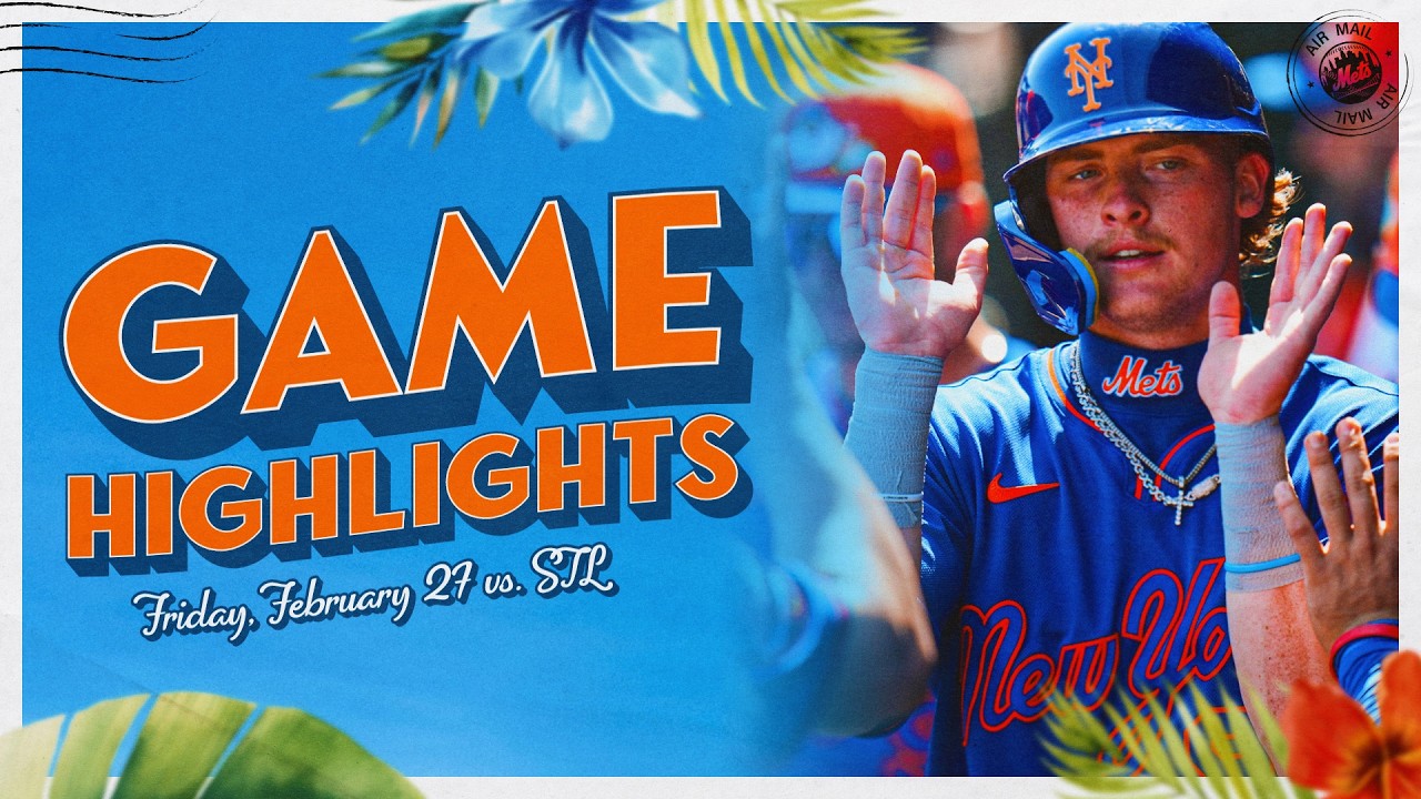 Mets Score 14 vs. Cardinals | Spring Training Highlights (2/27/26)