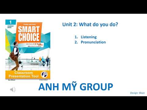 Smart Choice 1 Unit 2 WB Audio