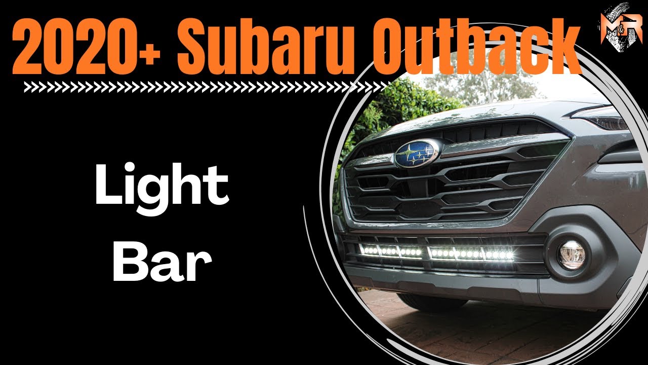 Subaru Outback Light Bar Install | Tutorial by M&R Automotive