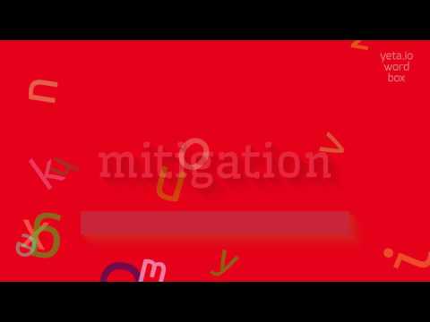 How to say "mitigation"! (High Quality Voices)